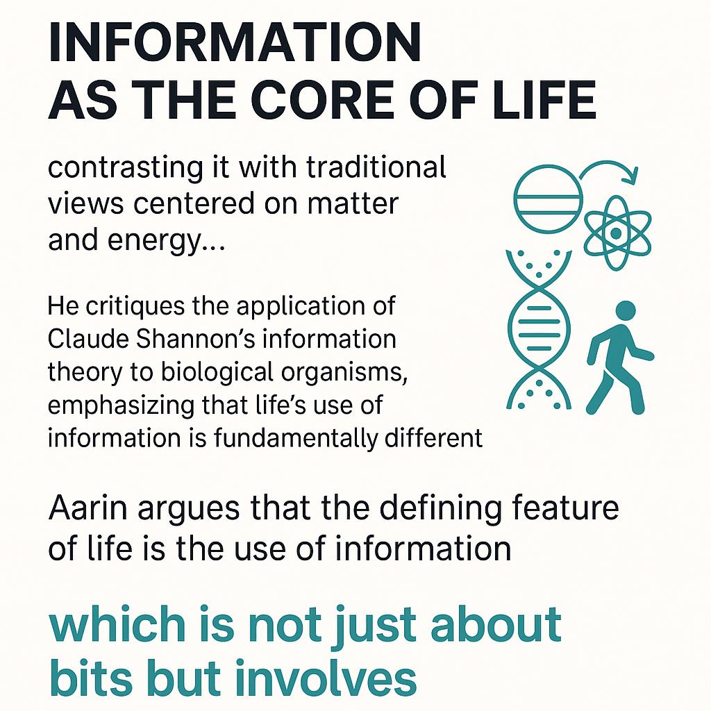 Redefining Life: Information Beyond Biology and Physics
